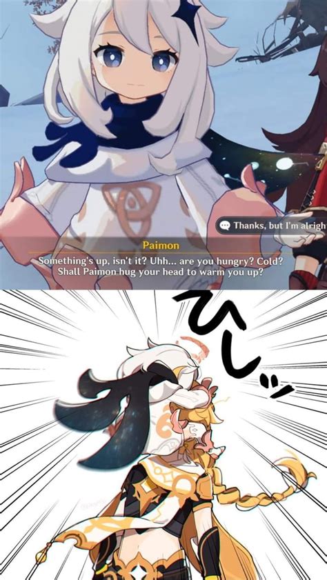 Paimon Hug Gag