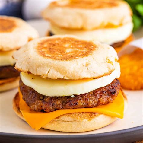 Sausage Egg And Cheese Mcmuffin Love Bakes Good Cakes