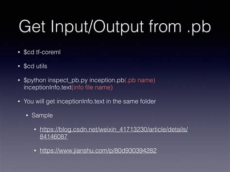 Tensor Flow To Coreml Model Ppt