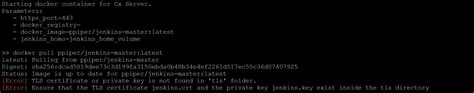 tls certificate or private key not found in tls folder · issue 3366