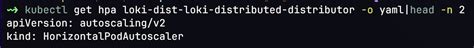 Loki Distributed Invalid Autoscaling Api Version · Issue 2558 · Grafanahelm Charts · Github