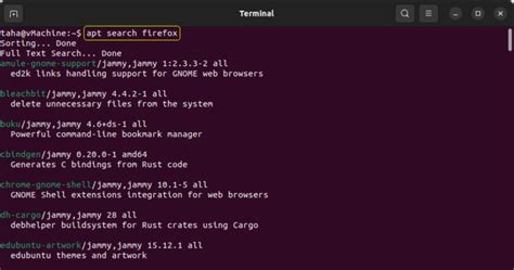 How To Search For Available Packages From The Command Line In Ubuntu