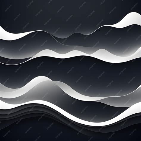 Premium Ai Image Abstract Elevation Wavy Topography Strip Line For Concept About Minimal A Sea