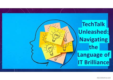 Tech Talk Unleashed Navigating The English Esl Powerpoints