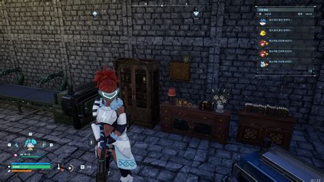 팰월드 앤티크 수납 캐비닛 세트 만드는 방법 Flat Sun