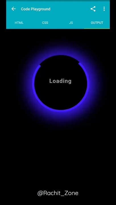 Loading Animation Using Html And Css Youtubeshorts Shorts Programming Youtube