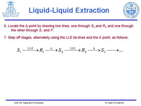 Liquidliquid Extraction Example A Liquidliquid Ternary Phase Diagram