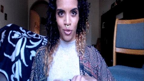 Super Glossy Red Lips Smooching Plexiglass Galactic Goddess Clips4sale