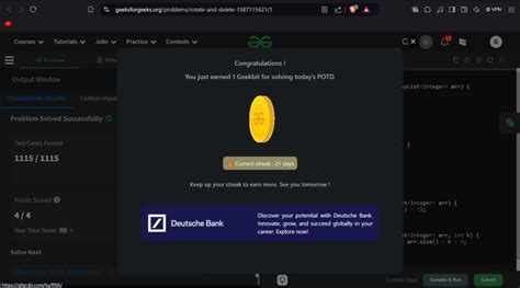 Gagandeep Singh On Linkedin Geekstreak2024 Codingchallenge