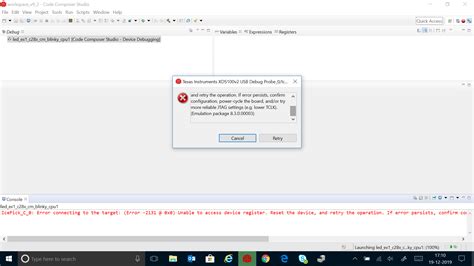 Tms320f28388d Resolving Error 2131 0x0 C2000 Microcontrollers Forum C2000™︎