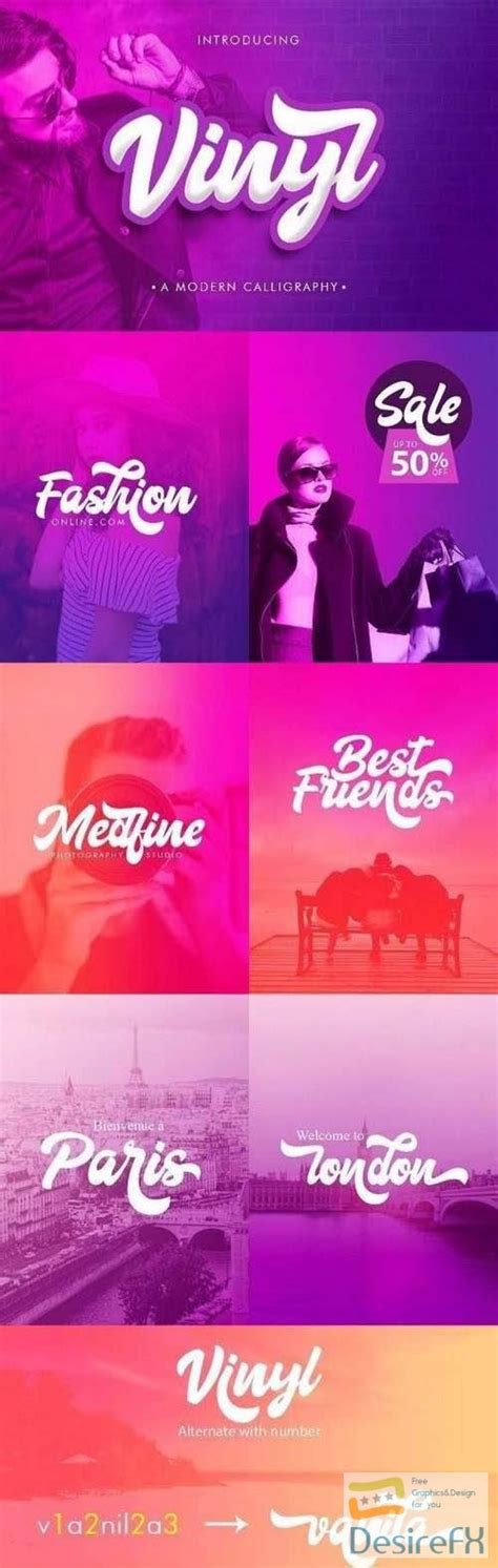 Download Vinyl Script DesireFX COM