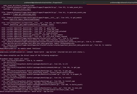 App Installation Error Erpnext Frappe Forum