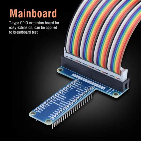Scheda Di Espansione T Gpio Breakout Fai Da Te Cavo 40 Pin Per