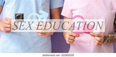 Couple Condoms Symbols Woman Man Sex Stock Photo 2213015233 Shutterstock