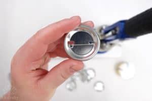 How To Make Buttons Easy DIY Button Pins AB Crafty