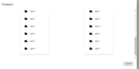 angular unable to place mat grid list and mat list inside mat dialog