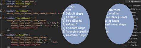 Window Shape For GameMaker By YellowAfterlife