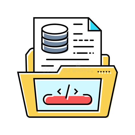 software prototyping color icon vector illustration stock vector
