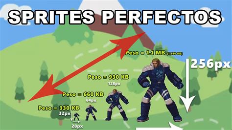 Tamaño Correcto Para Los Sprites Guía Para Crear Vídeo Juegos Youtube