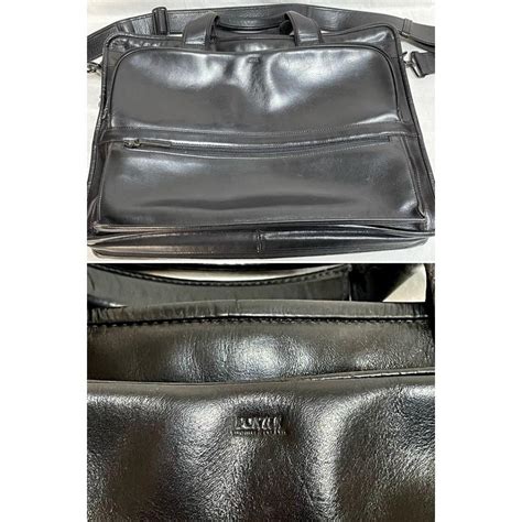 Porter 吉田カバン ポーター 刻印 ビジネスバッグ 2way ショルダー ブリーフケース 本革 レザー ブラック マチ拡張 B4 [t