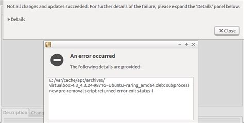 如何修复 Ubuntu 上 Script Returned Error Exit Status 1”的错误 Linuxstory