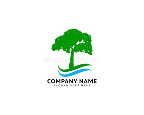 Tree Water Logo Template Design Vector Stock Vector Illustration Of Design Fresh 206505498