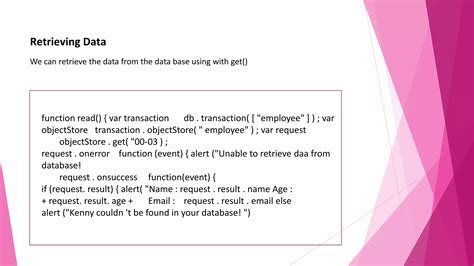 html indexed db ppt free download