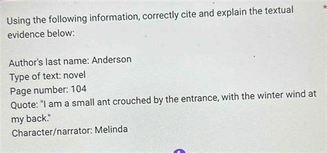 solved using the following information correctly cite and explain the