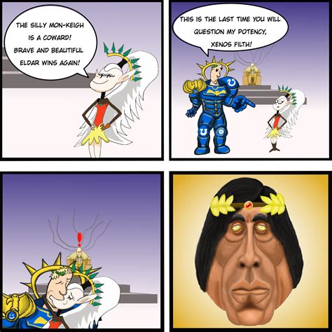 Yvraine Yvraine Ynnari Ynnari Roboute Guilliman Emperor