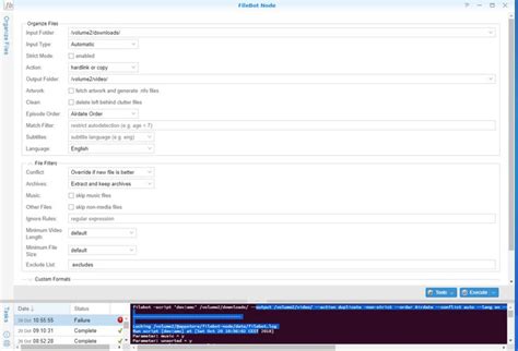 Synology Filebotfilebot Node Dont Extract Filebot