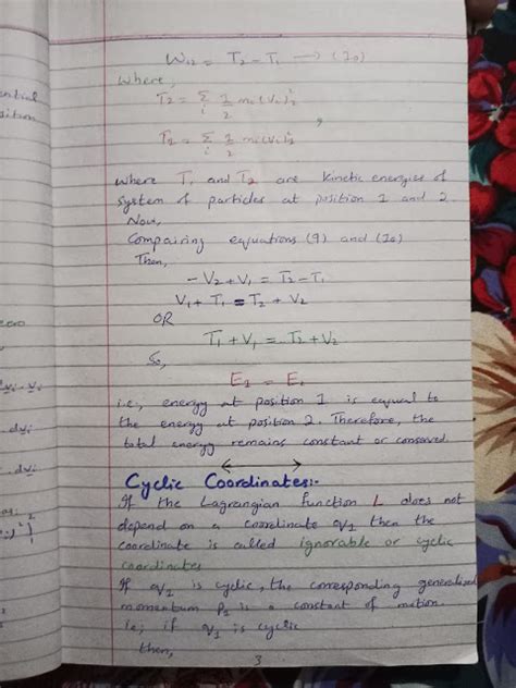Cyclic Coordinates