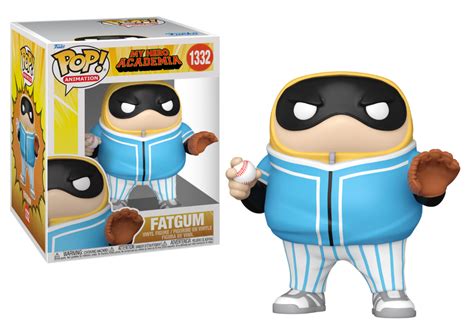 My Hero Academia Hlb Pop Super N Fatgum Baseball Shopforgeek Com Bobble Head