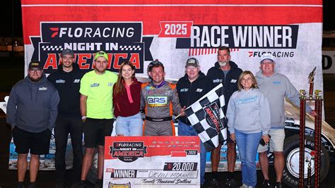 Devin Moran Lands In Lincoln Speedway Floracing Night In America Victory Lane