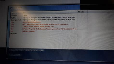 Svn TortoiseSVN Is Locked In Another Working Copy Error Stack