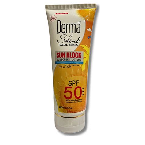 Derma Shine Sunblock Spf 50 Ladies Beauty Hub