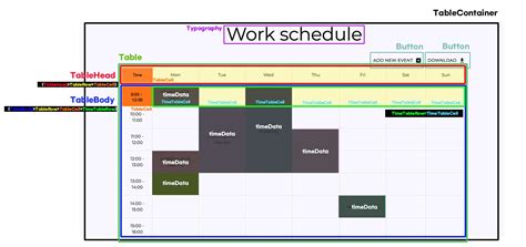 Github Supersuhyeon Weekly Work Schedule App React This Is A Weekly