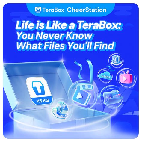 TeraBox - 🎁#TeraBoxCheerStation Life is like a TeraBox…...