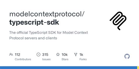 Github Modelcontextprotocoltypescript Sdk The Official Typescript