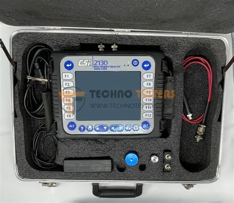 Emerson Csi 2130 Analyzer Kit With Accelerometer Techno Testers