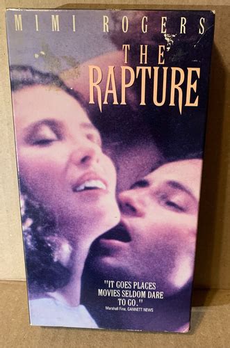 The Rapture Vhs 1992 Mimi Rogers New Line Cinema Drama Thriller