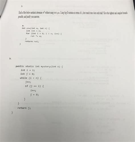 Solved 3 Int Powint M Int N For Rent I 1 0 I