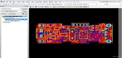 基于stm32f103单片机设计 Usb转canbus应用接口板硬件（原理图pcb）stm32单片机软件源码stm32f103 Usb转can Csdn博客