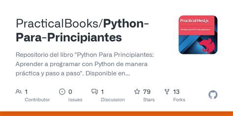 github practicalbooks python para principiantes repositorio del