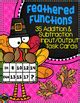 Thanksgiving Addition And Subtraction Function Tables Input Output Task Cards