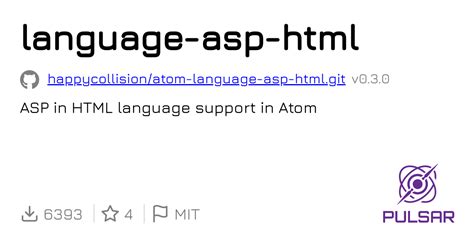 Language Asp Html