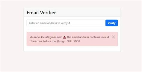 How To Build An Email Address Verifier App Using Django In Python The Python Code