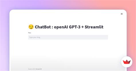 chatbot · streamlit