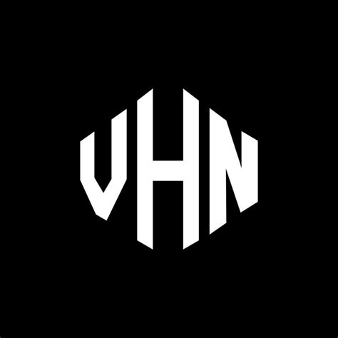 Vhn Letter Logo Design With Polygon Shape Vhn Polygon And Cube Shape Logo Design Vhn Hexagon
