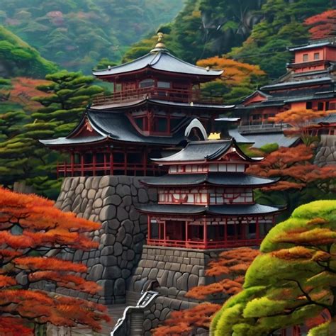 Un Edificio Con Un Número De Letras H En él Vector Premium Generado