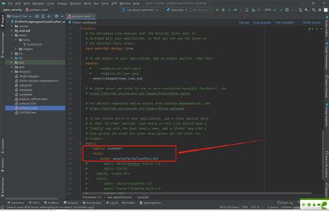 flutter自定义iconfont字体图标 flutter 字体图标 csdn博客